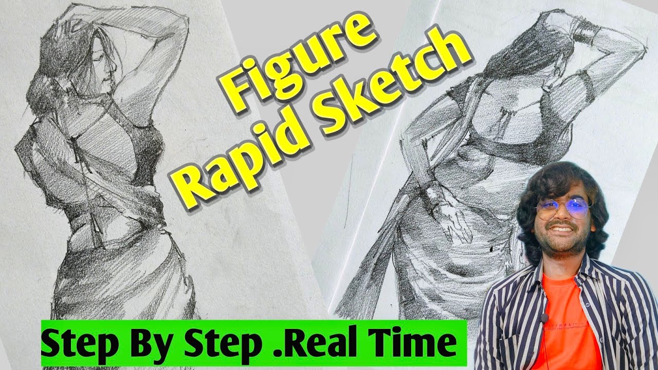 Figure Rapid Sketching Tutorial | How to Rapid Sketching #RpidSketch # ...