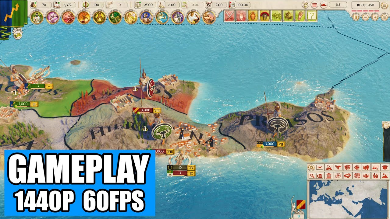 Imperator Rome Magna Graecia Gameplay (PC) [FR/EN] - YouTube