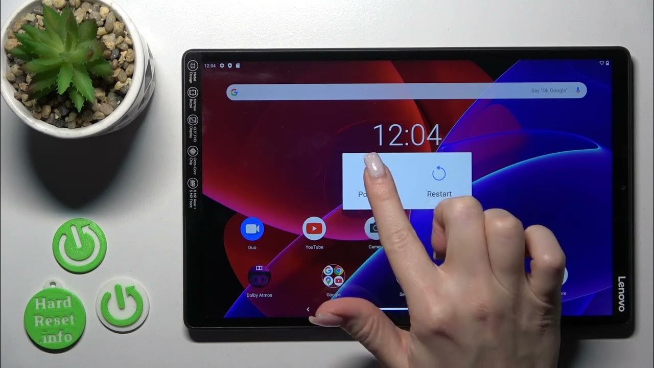 How to Switch Off Lenovo Tab M10+? - YouTube