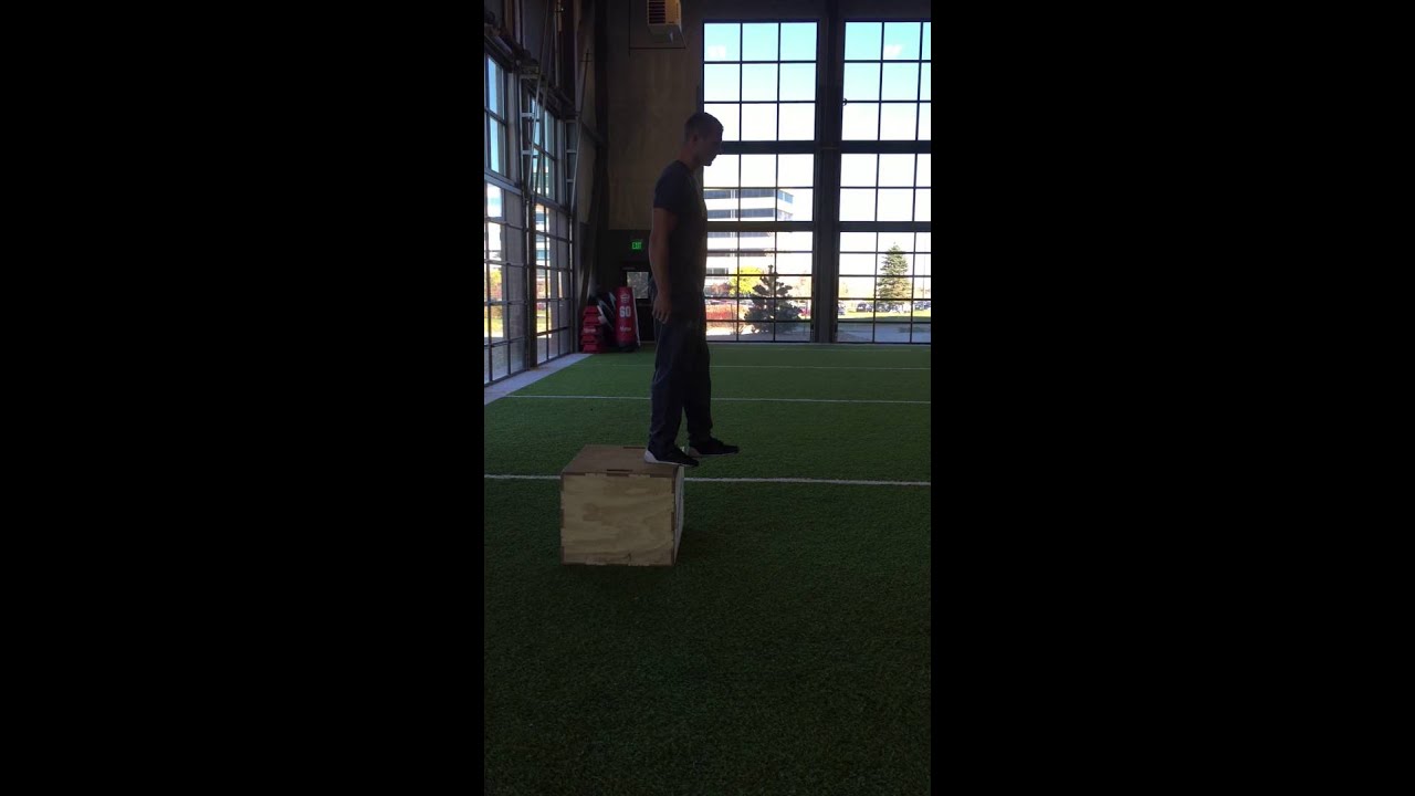 Depth Jump w/ Hold - YouTube