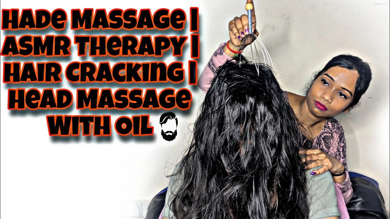 ASMR Therapy | Neck Cracking | Hair cracking | Head And Neck Massage ...