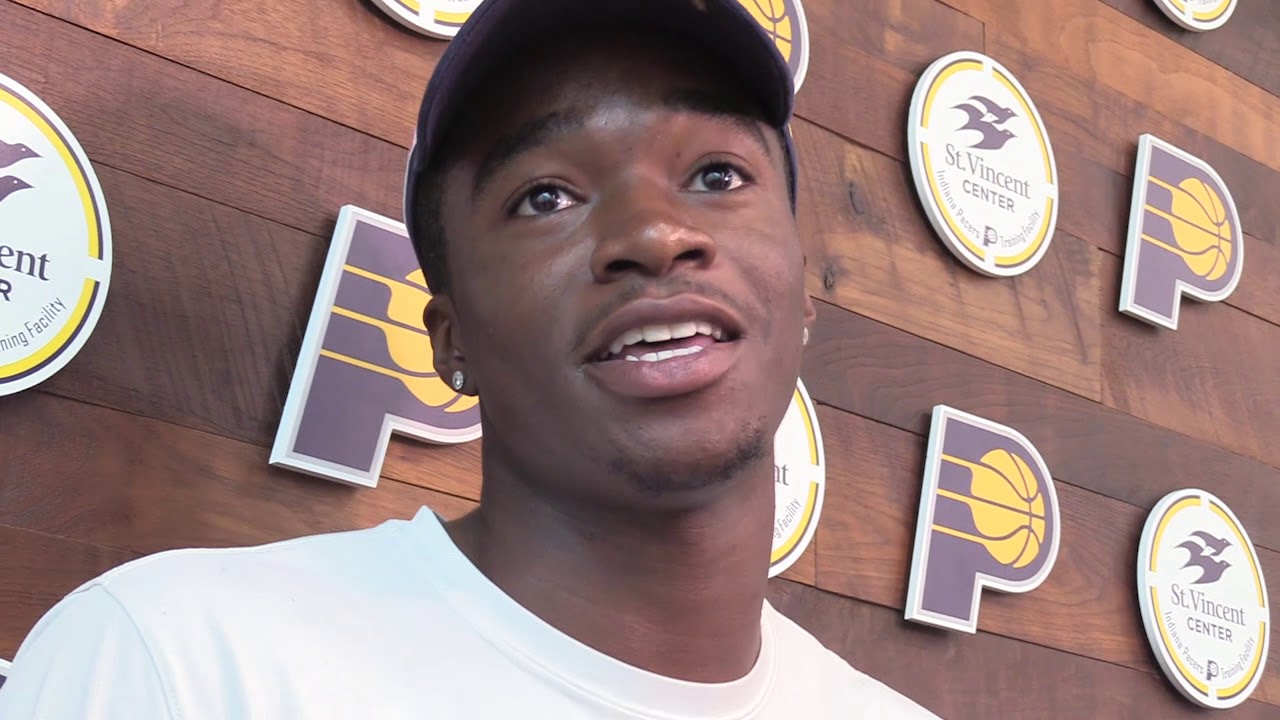 Sumner on Re-Signing with the Pacers - YouTube