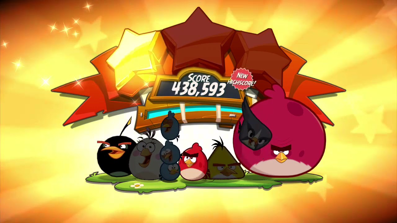 Angry birds 2 burung merah si penghancur bangunan _ lvel 7 - 12 - YouTube