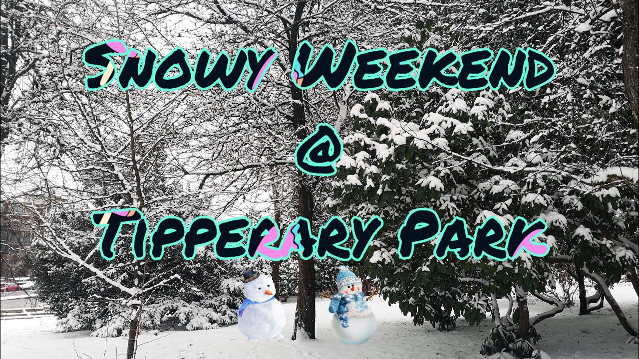SNOWY WEEKEND / 02- 13&14- 2021 / TIPPERARY PARK NEW WESTMINSTER - YouTube