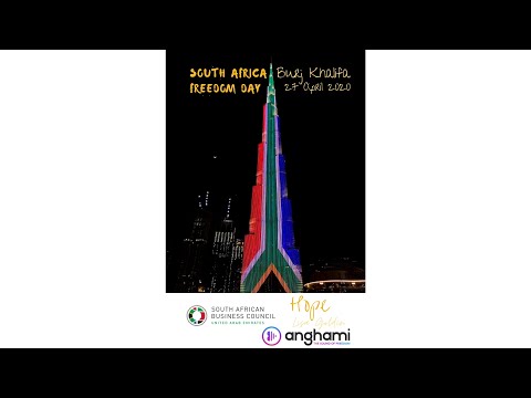 SABCO's Hope for Freedom Day with Burj Khalifa - Music by Lisa Goldin [Anghami]