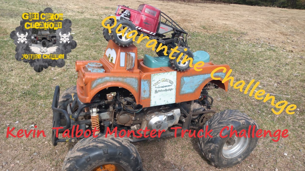 Kevin Talbot Quarantine Monster Truck Challenge - Redcat Wendigo - YouTube