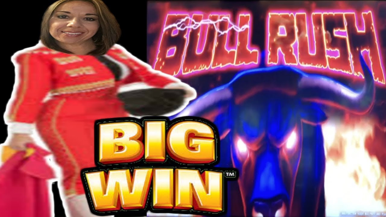 BIG WIN on Bull Rush 💰💰 Slot Queen is running with the bulls - OL'E 💥 ...