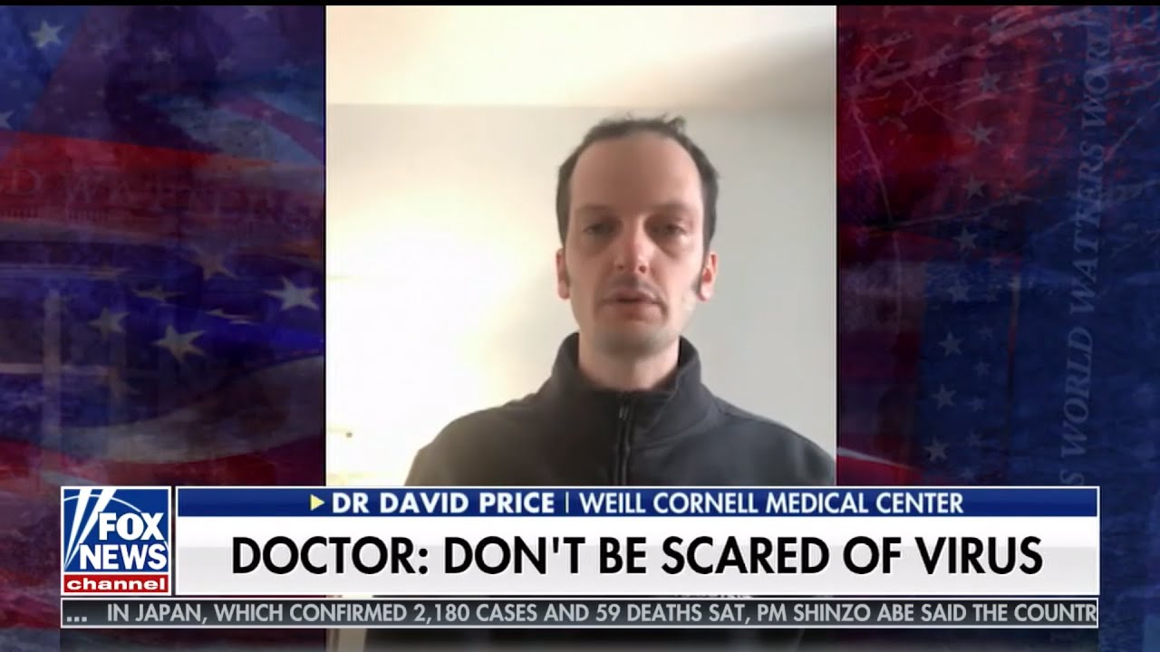 CoronaVirus MUST WATCH: Dr David Price - Cornell Medical Center - How ...