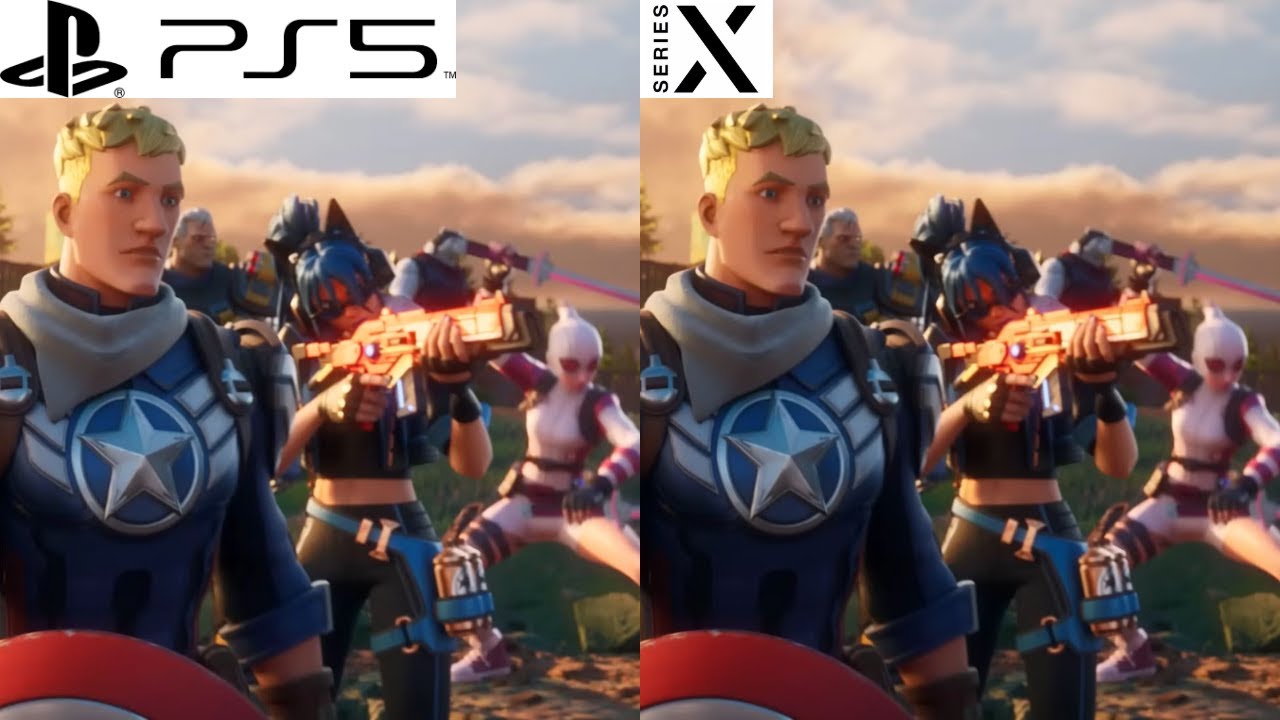 Fortnite Graphics Comparison | PS5 VS Xbox Series X - YouTube