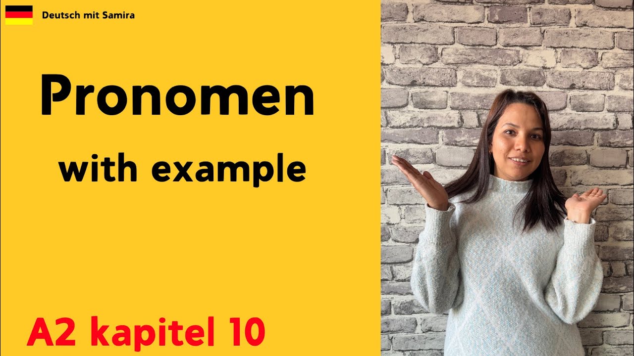 Pronomen - A2 kapitel 10 - YouTube