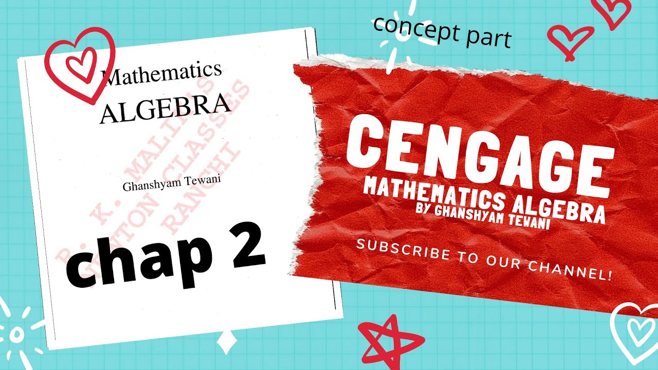 cengage math for jee with solution (concept part for Jee Main and ...