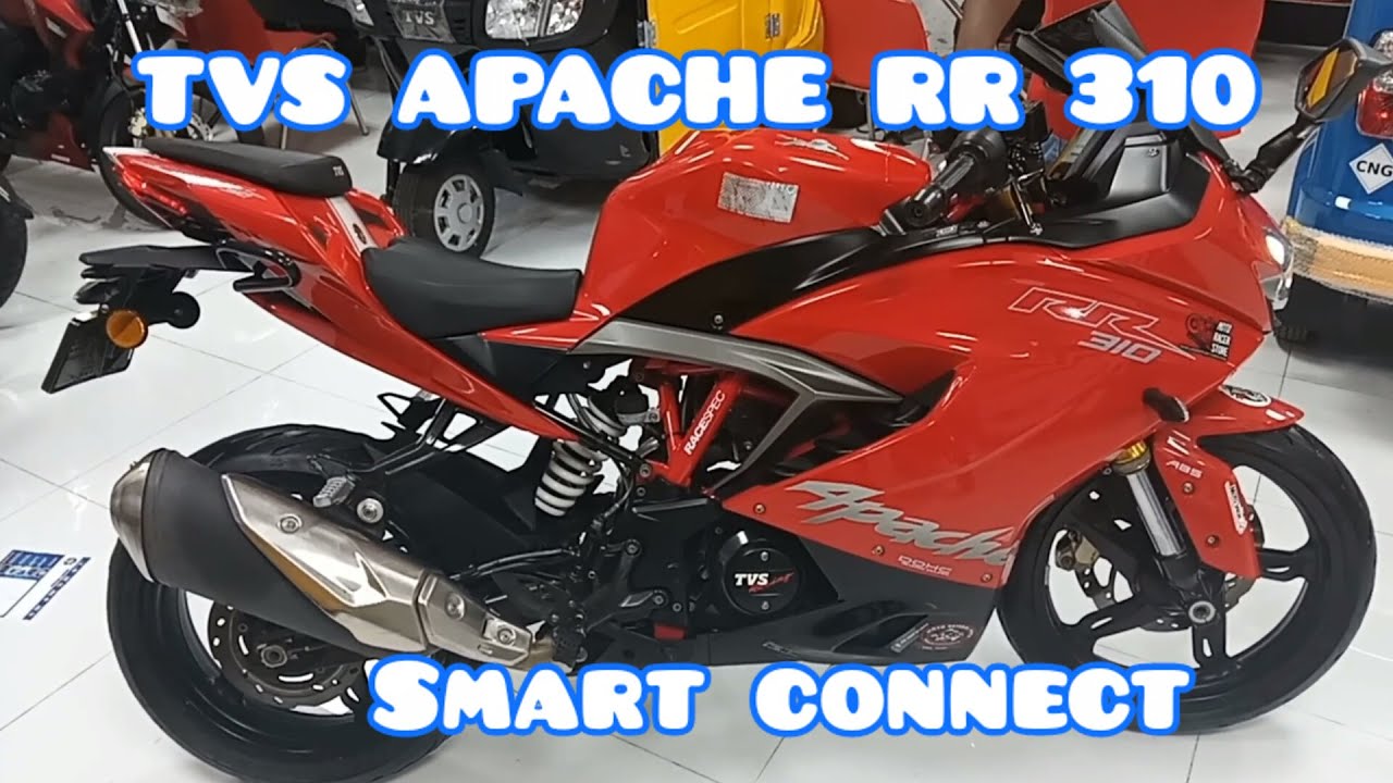MOTO LINEAL TVS APACHE RR 310X SMART CONNECT - YouTube