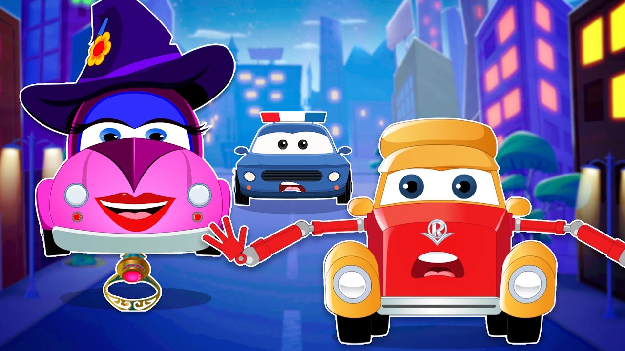 Bewitched Car Cartoon Videos for Preschool Kids - YouTube