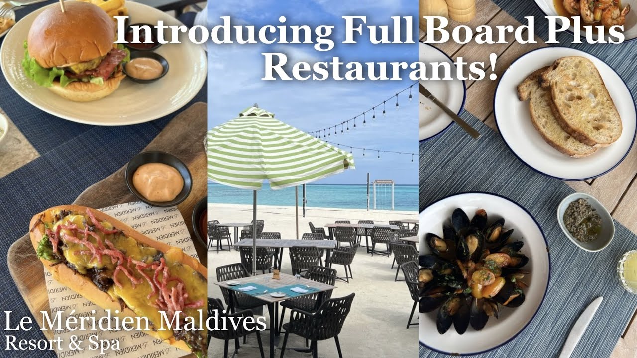 Maldives/Introducing Restaurants 🍽 Very satisfying meal plan!/Le ...