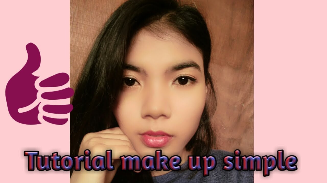 Tutorial make up simple. - YouTube
