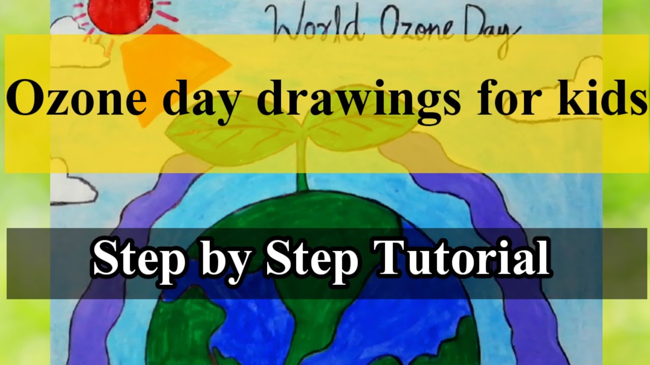 Ozone day drawing/Ozone day poster/World Ozone day 2022 - YouTube