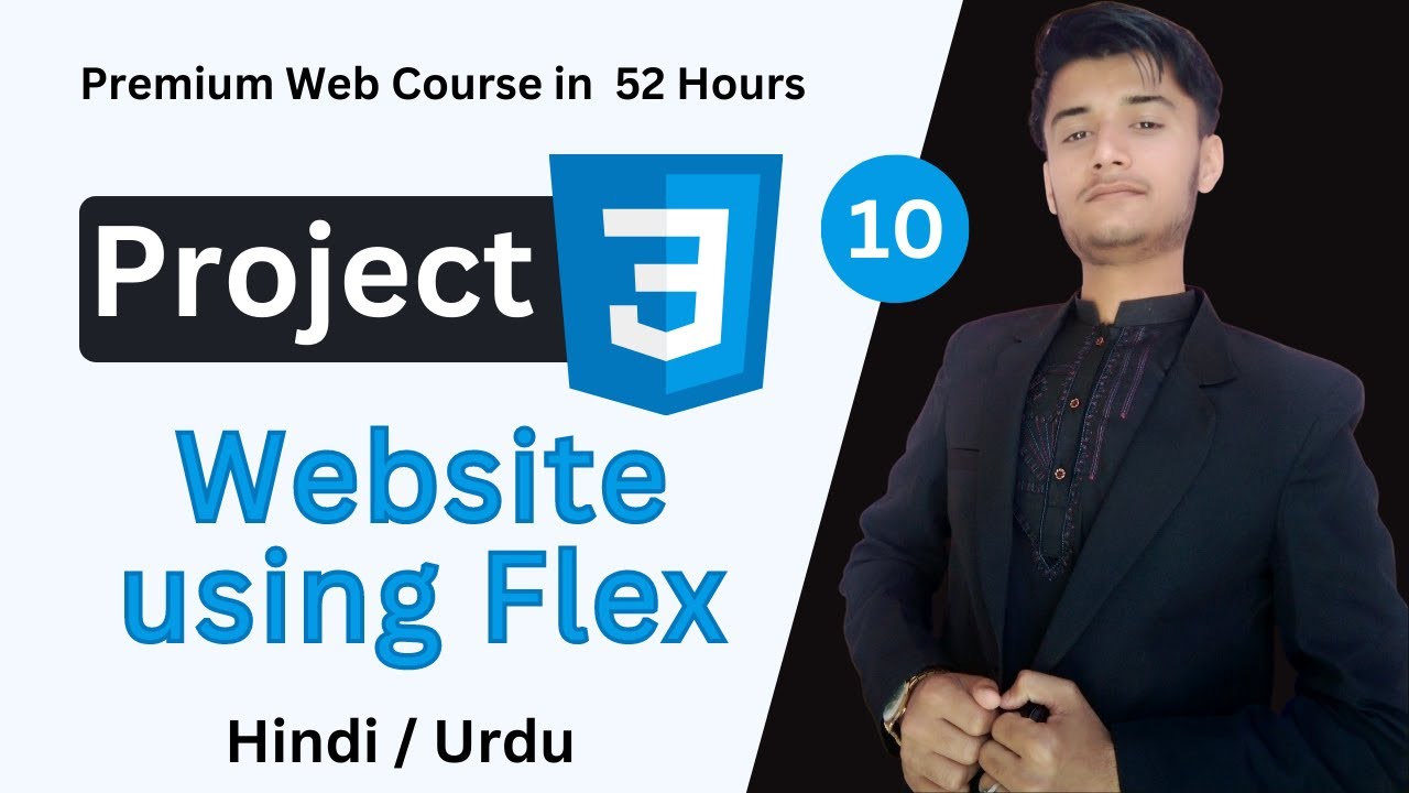 Website Using Flexbox Css In 15 Minutes Learn Css Project 5 Youtube 5172