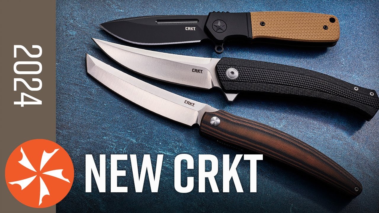 New CRKT Knives LIVE UNBOXING - Just In at KnifeCenter - YouTube