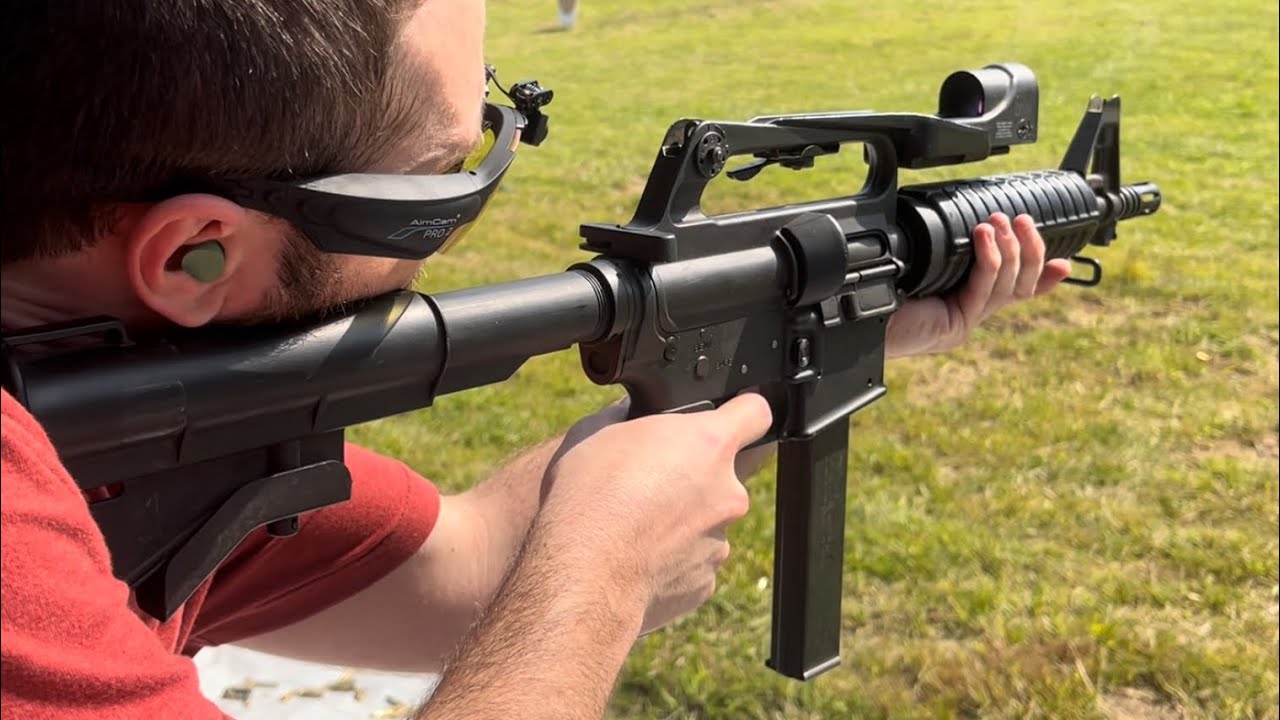 Colt SMG 9mm - YouTube