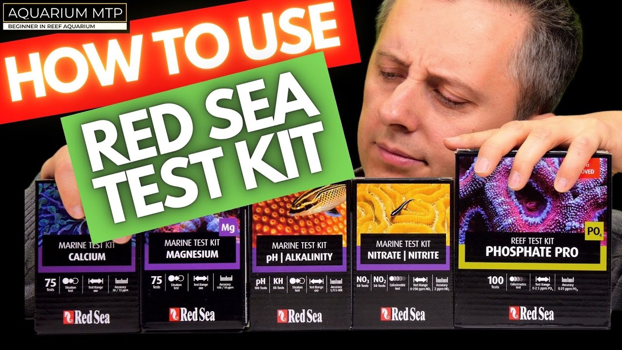 How to use RedSea Test Kit for Your Reef Tank - YouTube