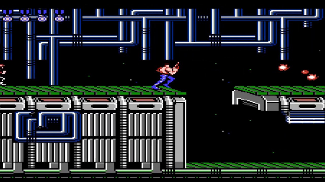 Contra (Nes 8bit) walkthrough - YouTube