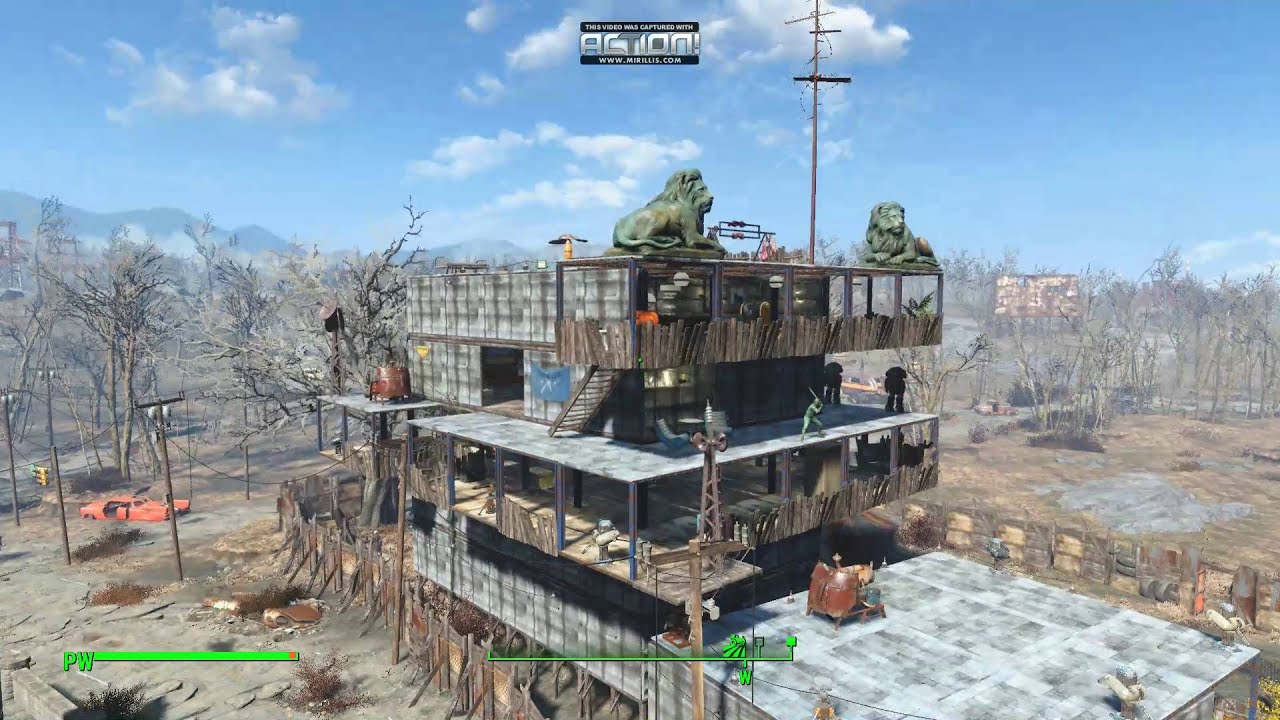 Fallout 4 - County Crossing Fortress (by Nvk) - YouTube