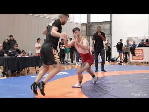 ARI LEVIN vs MICHAEL LORENZO (incomplete match) - 22 May 2022, Wrestling Super Series Freestyle