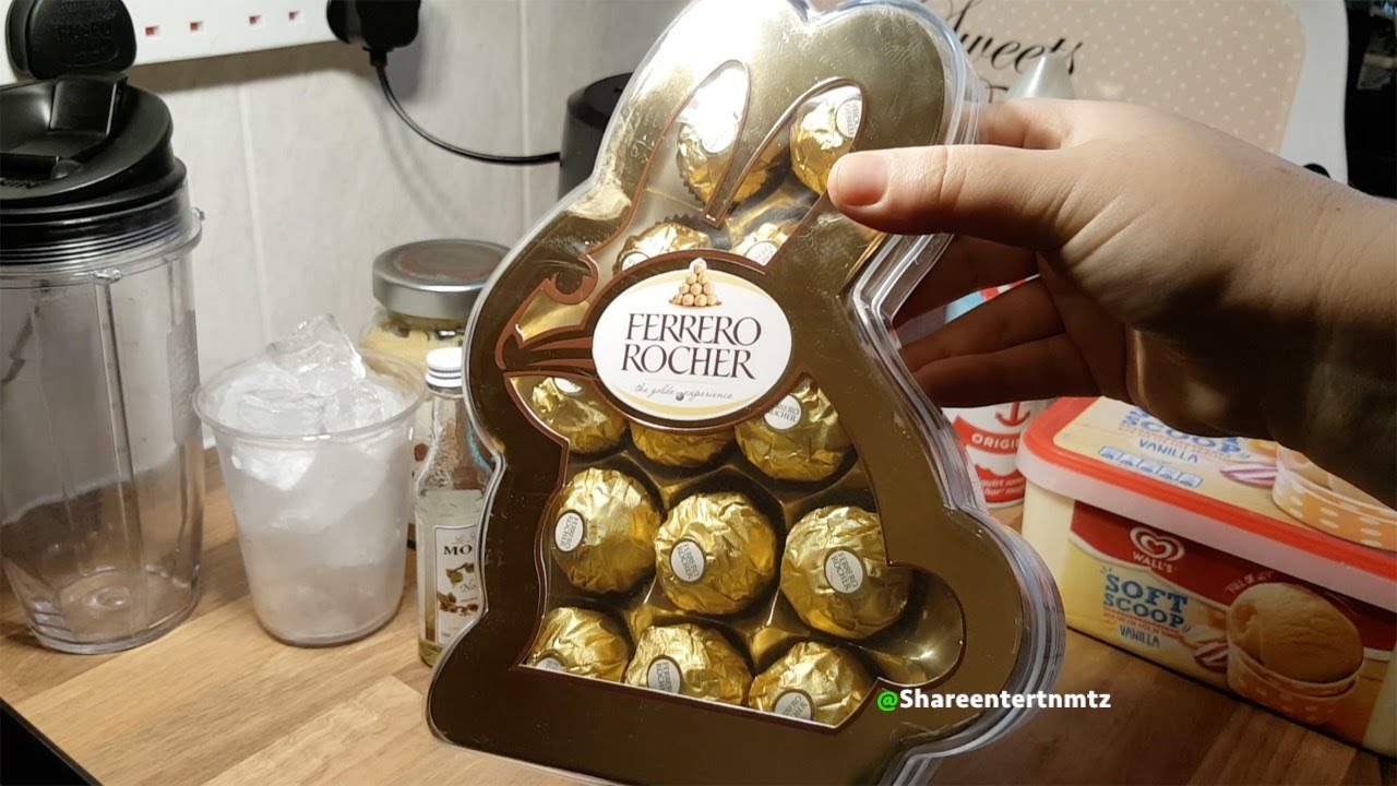 Ferrero rocher Milkshake - YouTube