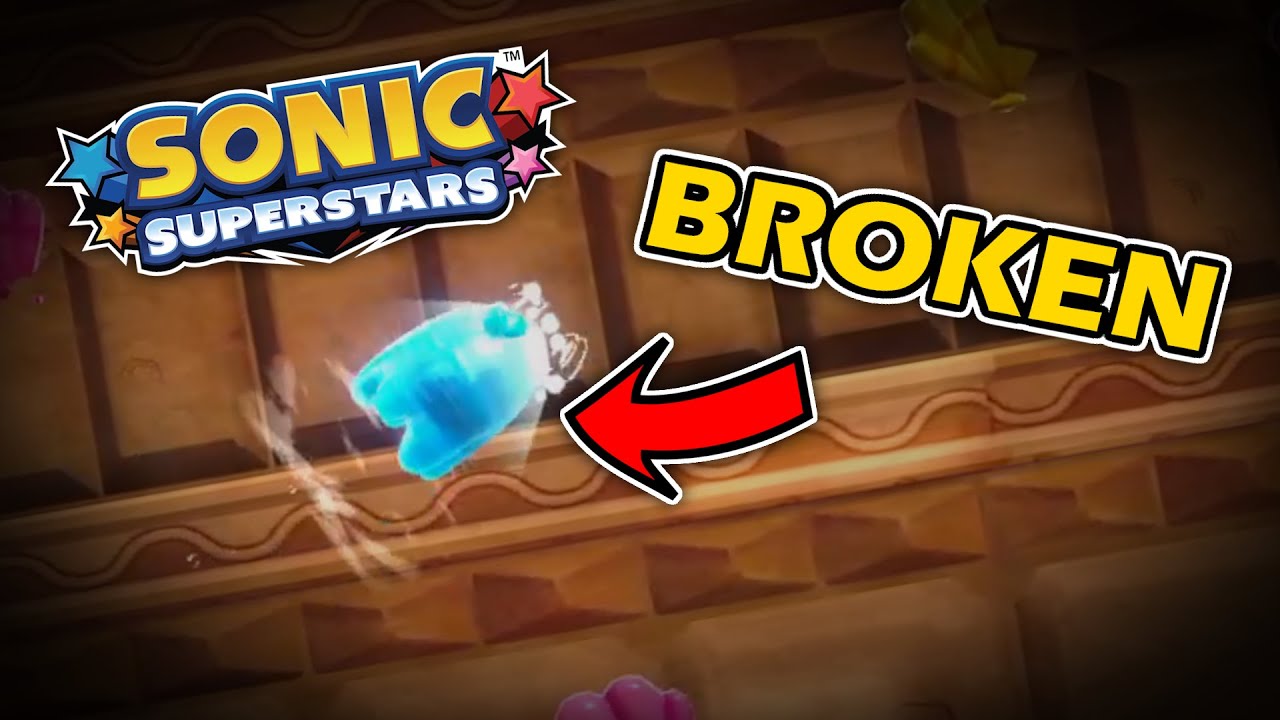 Sonic Superstars Is ALREADY broken... - YouTube