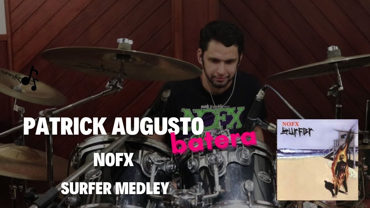 NOFX - Surfer Medley - Drum Cover - YouTube