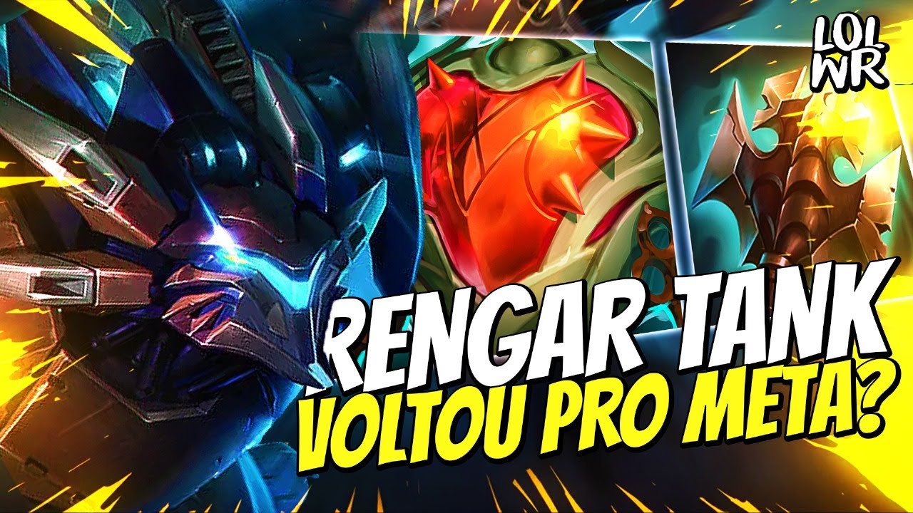 RENGAR TANK VOLTOU PRO META COM ESSA BUILD?! Lol Wild Rift - YouTube