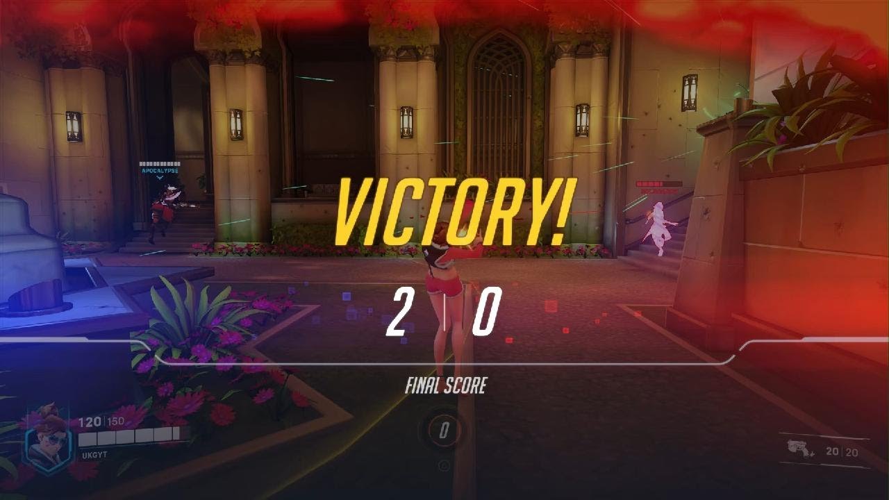 Overwatch 2 Competitive Flawless victory Win 20 Kills And Killstreak ...