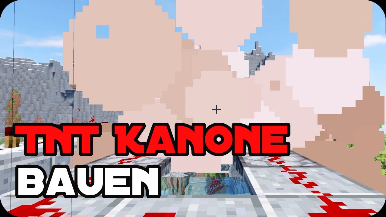 Wie baut man eine TNT Kanone in Minecraft? 💥 [Tutorial] - YouTube