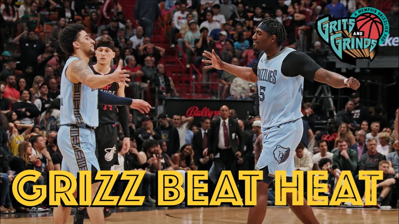 Vince Williams Jr, GG Jackson and Scotty Pippen Jr help the Grizzlies upset the Heat - YouTube