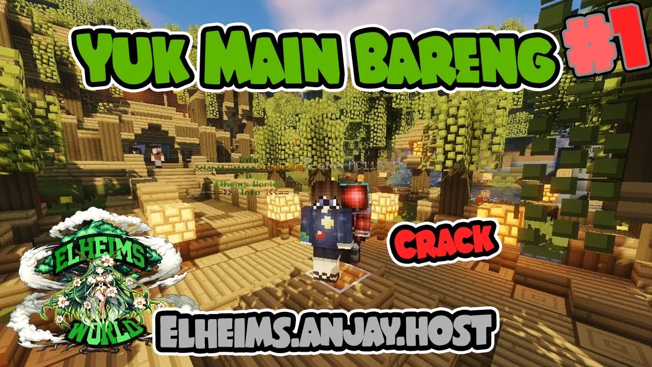 Main Bareng Di Server Ayon BIKIN GILA!!! | Minecraft Indonesia | #1 ...