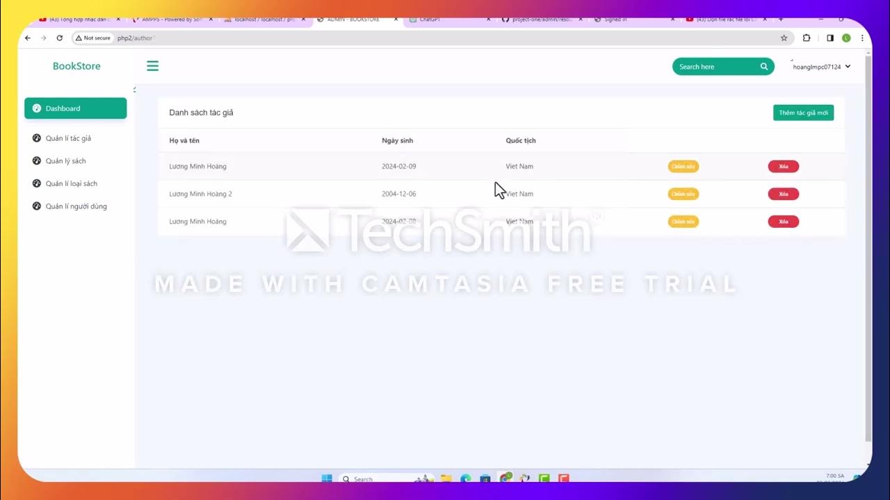 HoanglmPc07124_PHP2_V2 - YouTube