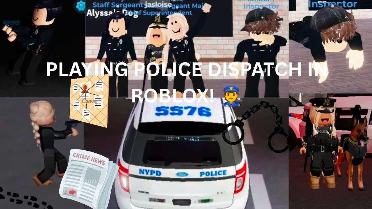 PLAYING POLICE DISPATCH (ROBLOX!) 🌟 👮‍♀️👮 - YouTube