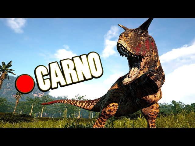 Carnotaurus Que Escupe Fuego 🔴LIVE Carnotaurus: Largest For A
