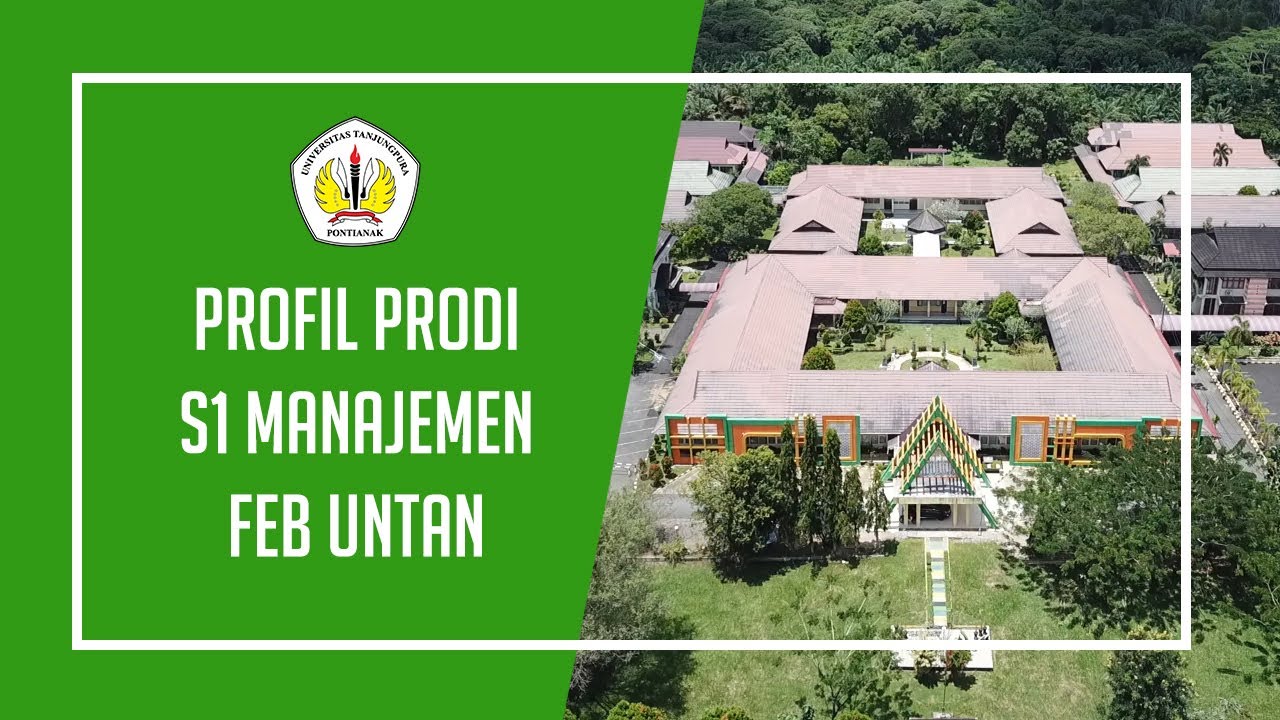 PROFIL PRODI S1 MANAJEMEN FEB UNTAN - YouTube