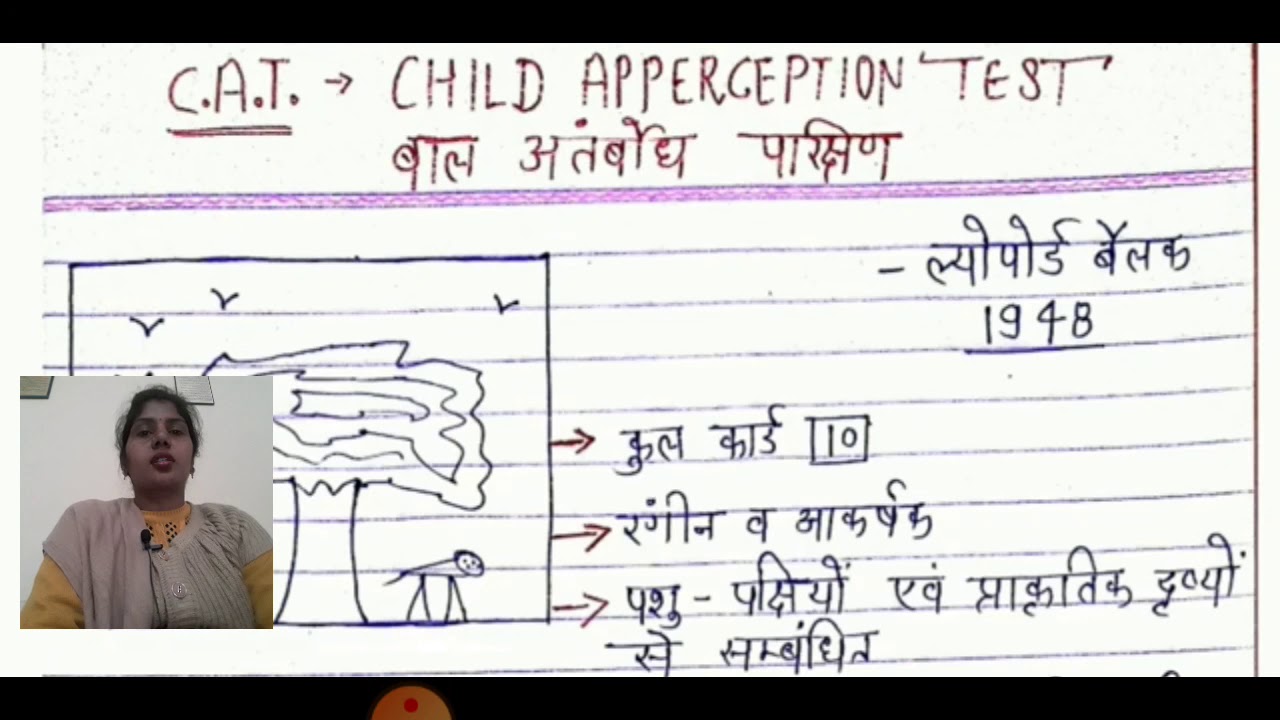 CAT(Child Apperception Test - YouTube