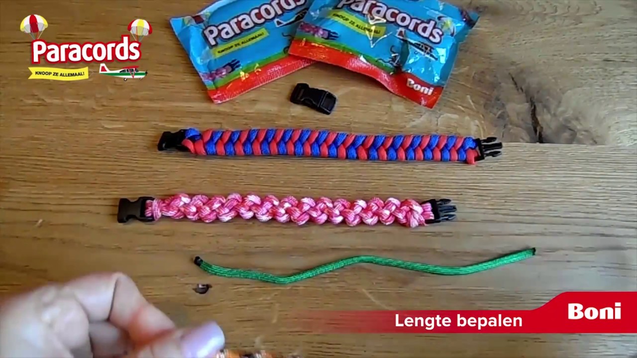 Paracords video 1. Lengte bepalen - YouTube