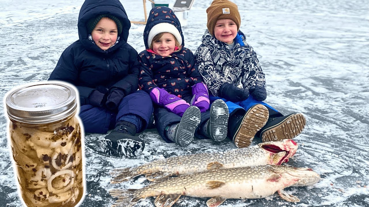 How To Make Pickled Northern Pike~Mississippi River Ice Fishing {Catch ...