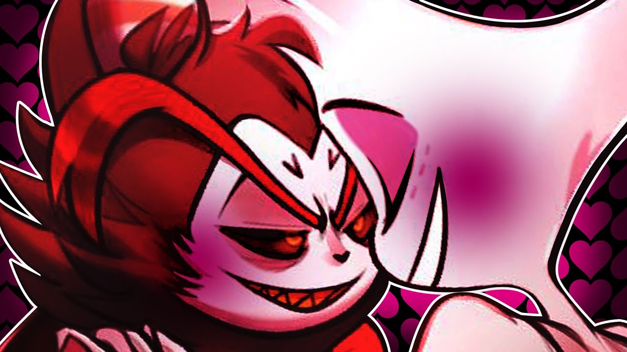 FUNNY and CUTE Angel Dust x Husk Comic Dubs!! (Huskerdust) - YouTube