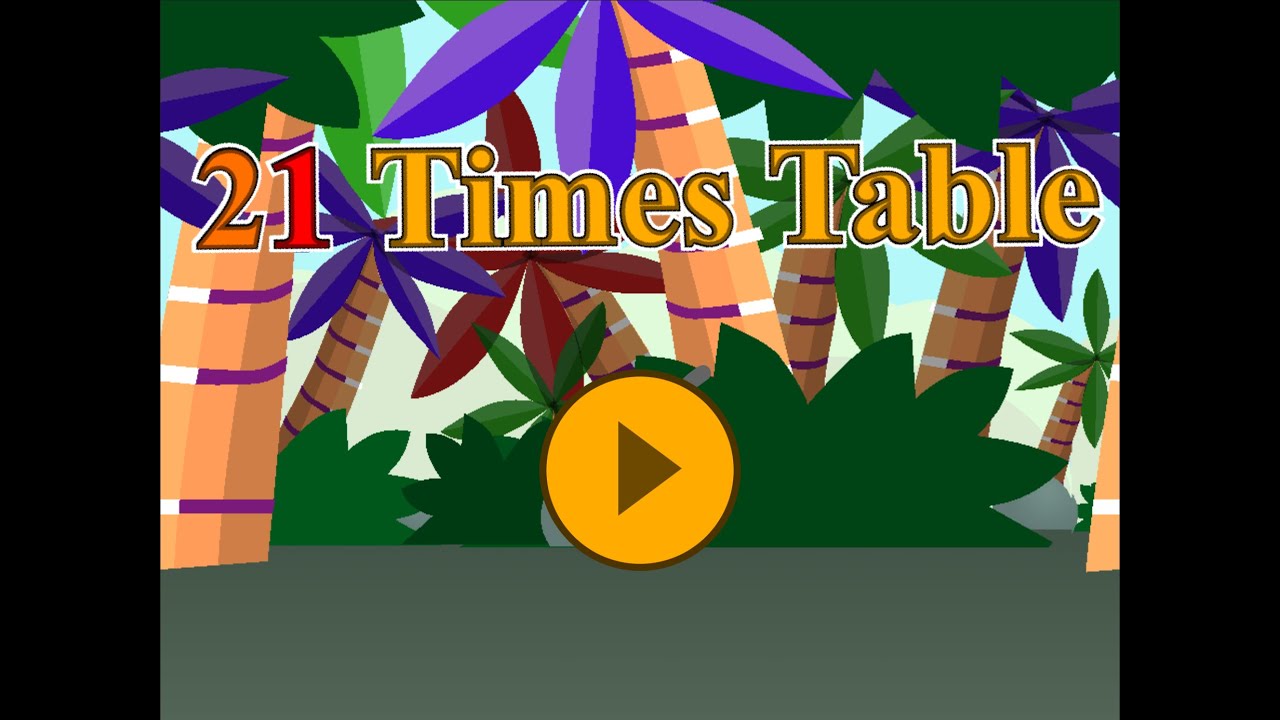 Numberblocks - 21 Times Table | Gameplay (mobile-friendly!) (link in ...