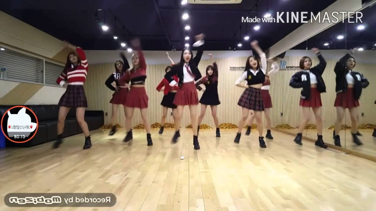 트와이스 우아하게 버전2 거울모드 느리게 Youtube