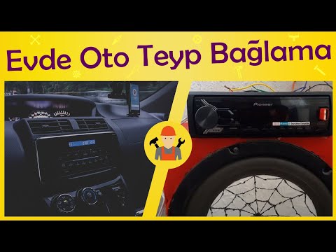 Evde Oto Teyp Nasıl Bağlanır?| Teyp'i Evde Çalıştırmak ve Ayarları | Hangi Malzemeler Kullanılır?