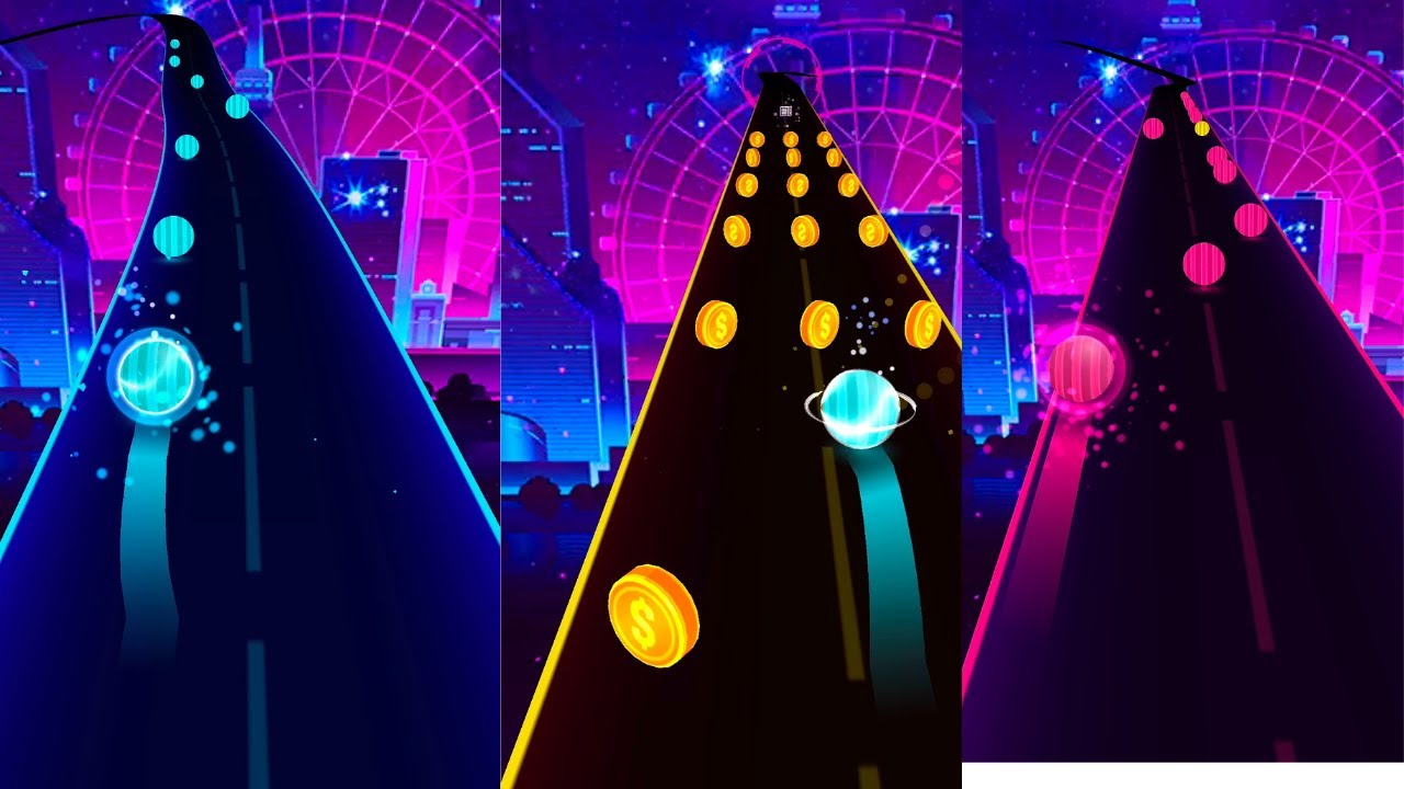 Dancing Road: Color Ball Run! Gamingplay Android and iOS mobile game ...
