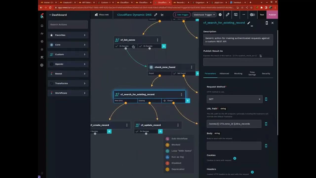 How to Create Custom Integrations with Rewst: Dynamic DNS Automation - YouTube