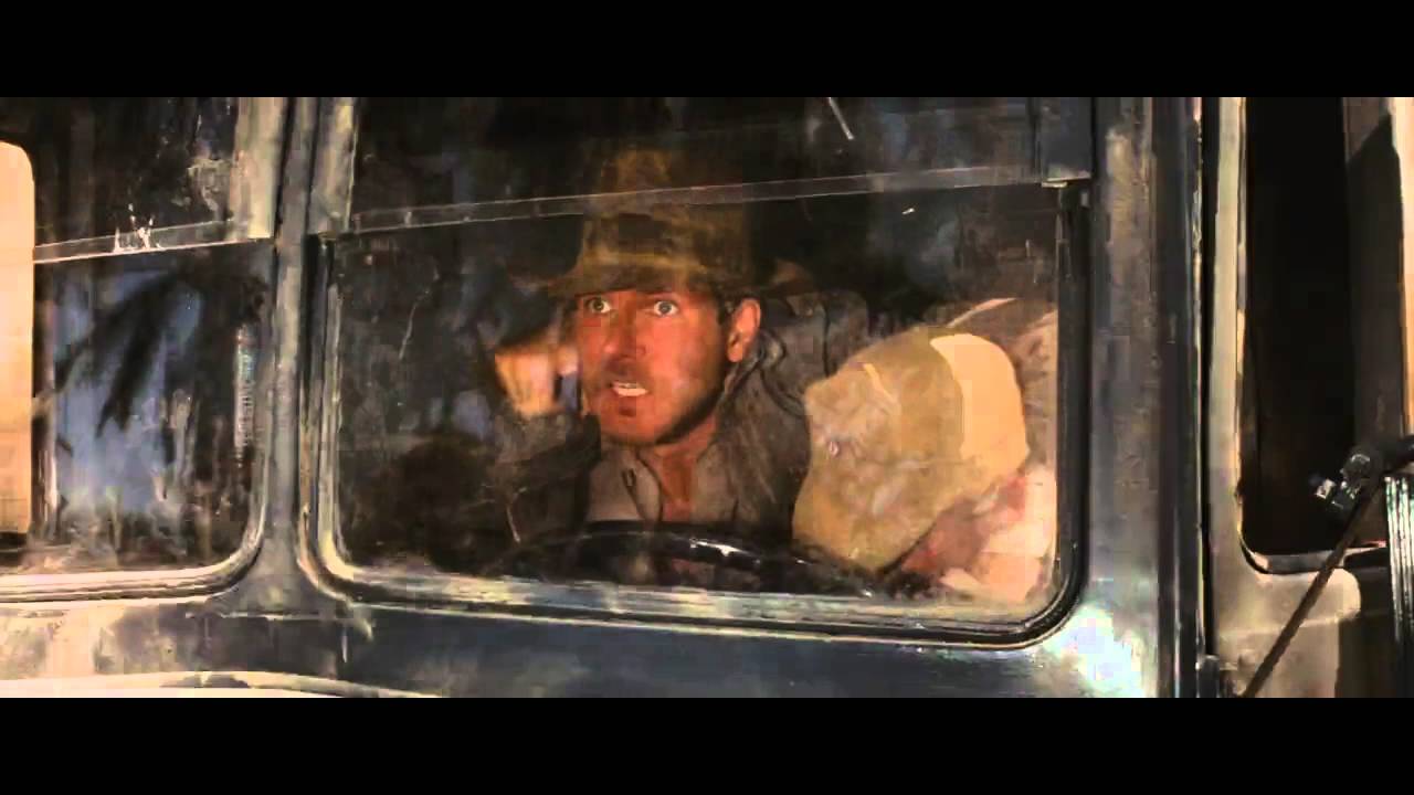 Indiana Jones Truck Chase - YouTube