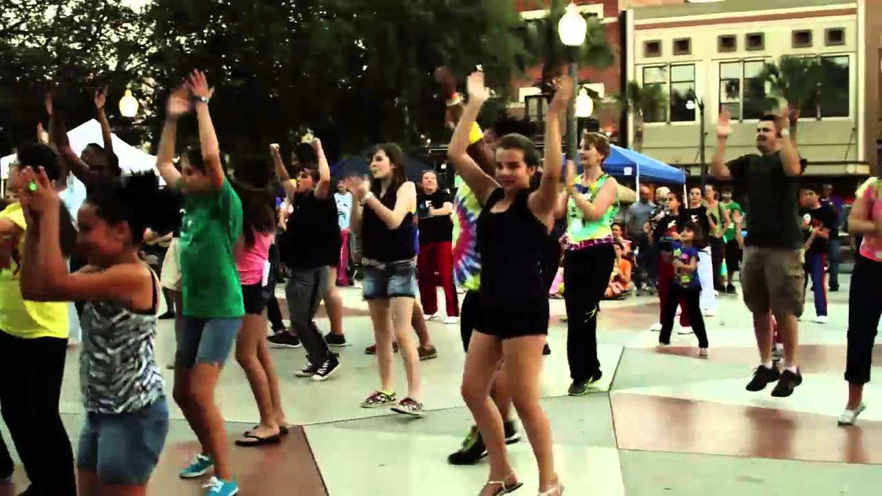 National Dance Week 2013 Flash Mob Ocala, Fl - YouTube